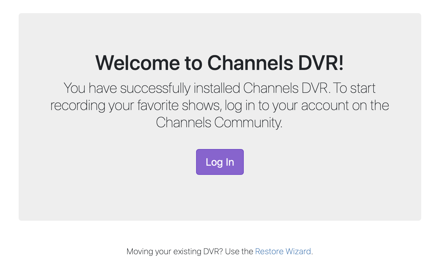 Channels Support - Installation & Setup Channels Support - Installation & Setup